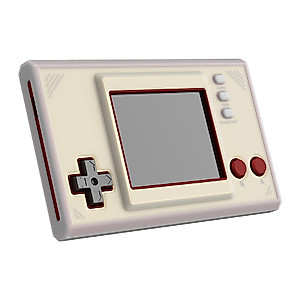 PlayVital Semi-Transparent Clear Silicone Cover Protective Case Skin for Nintendo Game & Watch: Super Mario Bros w/ 2 Pcs Screen Protectors