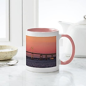 CafePress Newport Bridge, Rhode Island Coffee Mug Ceramic Coffee Mug, Tea Cup 11 oz
