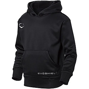 EvoShield Youth Pro Team Hoodie, Black - Medium