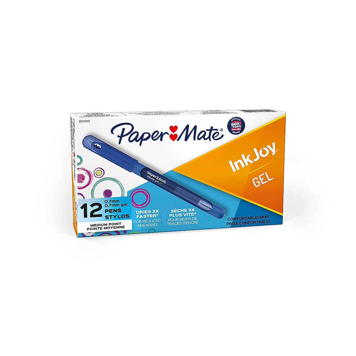 Paper Mate InkJoy Gel Pens Medium Point (0.7mm) Capped, 14 Count, Assorted Colors (2023009)