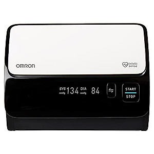 OMRON Evolv Bluetooth Wireless Upper Arm Blood Pressure Monitor with Portable, One-piece Design – Works with Alexa