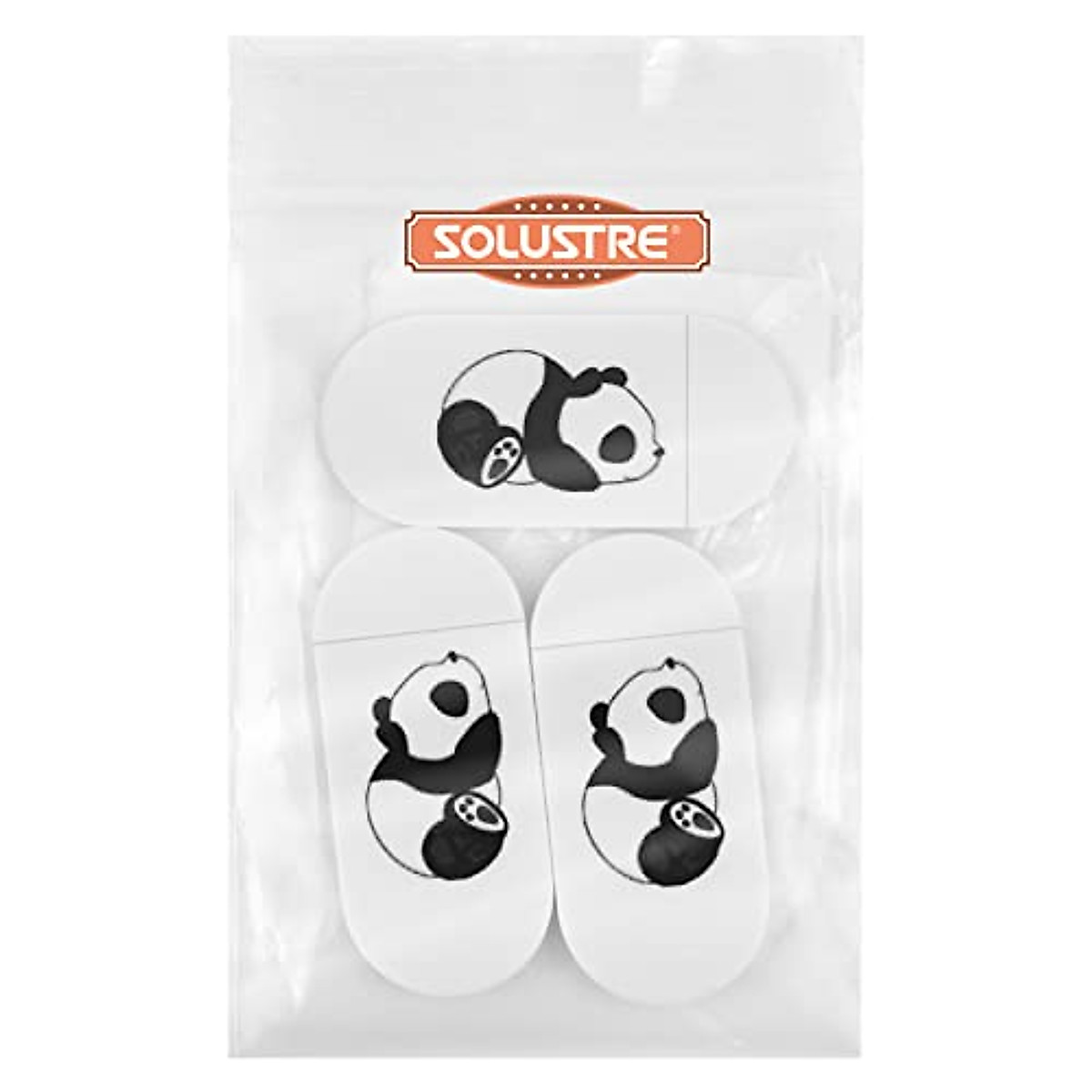 SOLUSTRE Computer Camera Computers Laptops 3PCS Plastic Webcam Privacy Cover Web Camera Cover Portable Webcam Decorative Patch for Laptop Phone Tablet (White) Computer Camera Computers Laptops