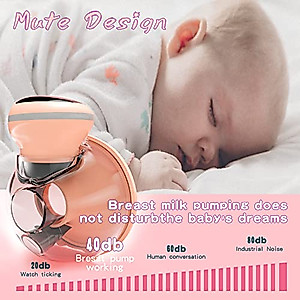 Wearable Breast Pump, Electric Breast Pump, Touchscreen LCD Display Hands Free Breast Pump with 3 Modes & 9 Levels, Spill-Proof Rechargeable Low Noice Pain-Free Breast Pump (19/21/24 mm Flange)
