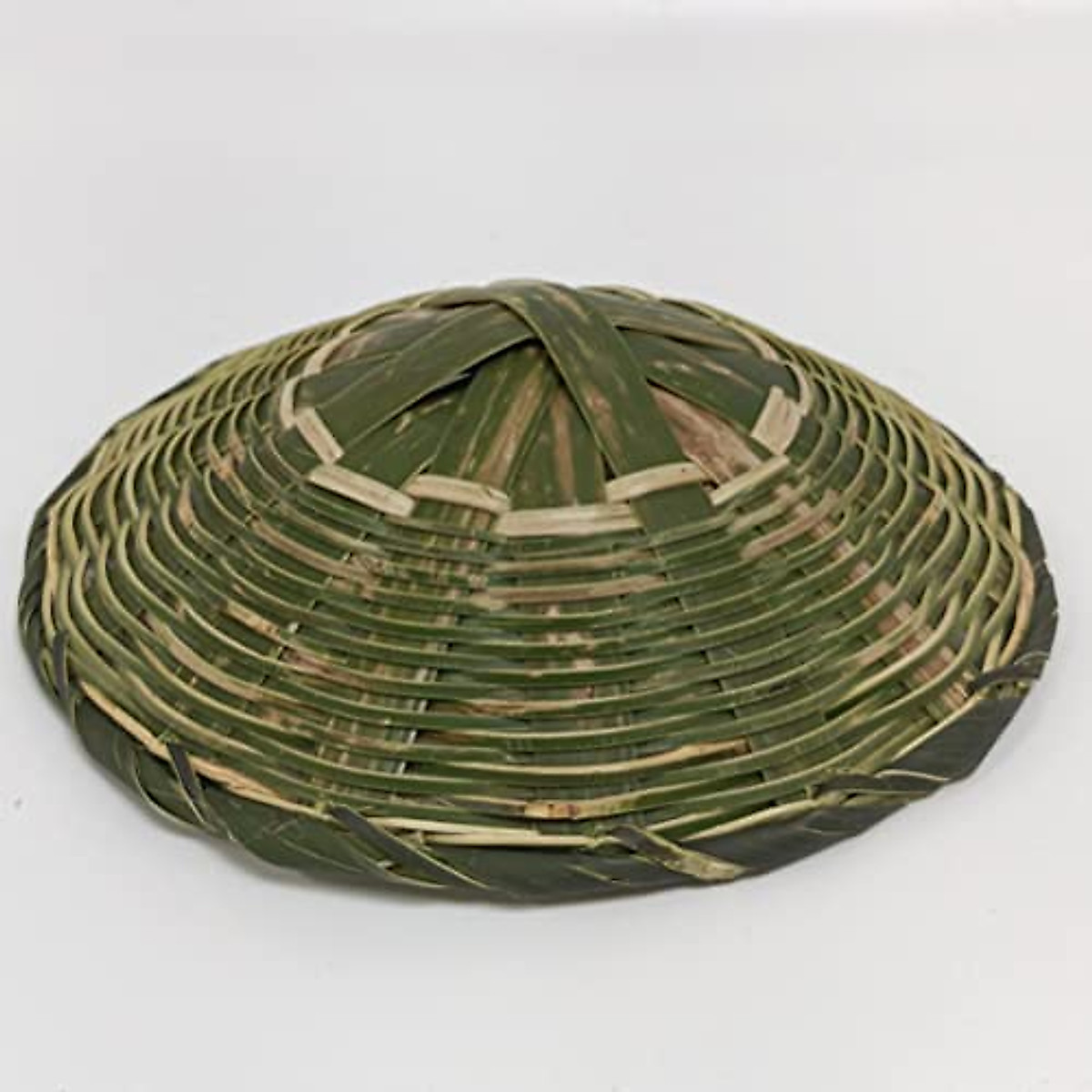 Zerodeko Wok Sticky Rice Cooking Steamer Basket Wicker Lid Traditional Replacement Steamer Basket Lid Wicker Woven Lid Rice Base for Bottom Containers