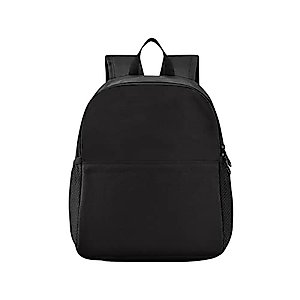 KLL Hand Drawn Cow Black and White Spots Texture Backpack for School, Cartoon Laptop Backpack, Lightweight Backpack School Bookbag for Teens Boys and Girls, Medium