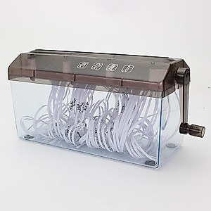 Lanyazet Hand Shredder, Manual Paper Cutting Machine A4, Mini Portable Manual Shredder, School and Office