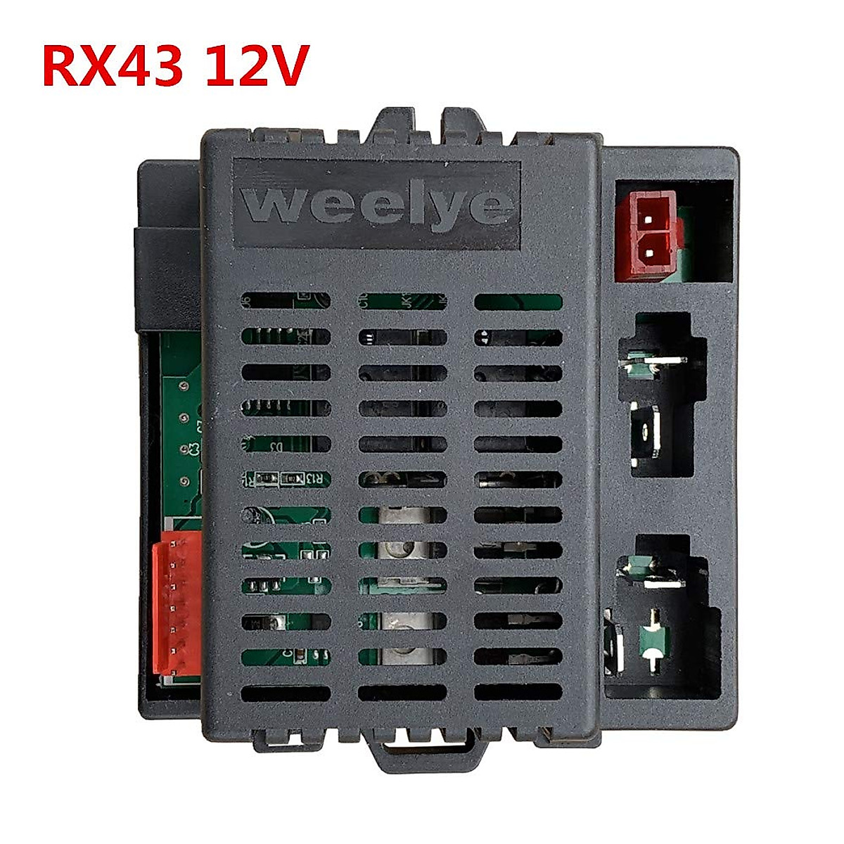 wellye RX43 (RX23) 12V Kids Powered Ride on car 2.4G Bluetooth Remote Control and Receiver Kit Controller Control Box Accessories for Children Electric Ride On Car Replacement Parts