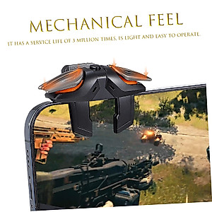 UKCOCO Telefonos 1 Set Controls Teléfonos Telefono Game Supplies Mobile Phone Gaming Controllers The Call Game Six-finger Chicken Eating Artifact: Abs Cell Phone Cable Triggers