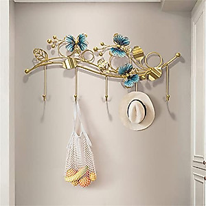 BBSJ Wall Decoration Coat Hook Wall Hanging Porch Wall Key Into The Door Behind The Coat Hook Wall Hook