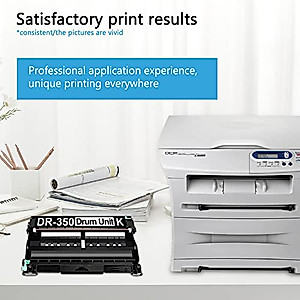 DR-350 DR350 Drum Unit Black Compatible Replacement for Brother DR350 Drum DCP-7010 IntelliFax-2820 2910 MFC-7220 7225 7820 HL-2040 2040N 2070N Series Printer - Toner Not Include