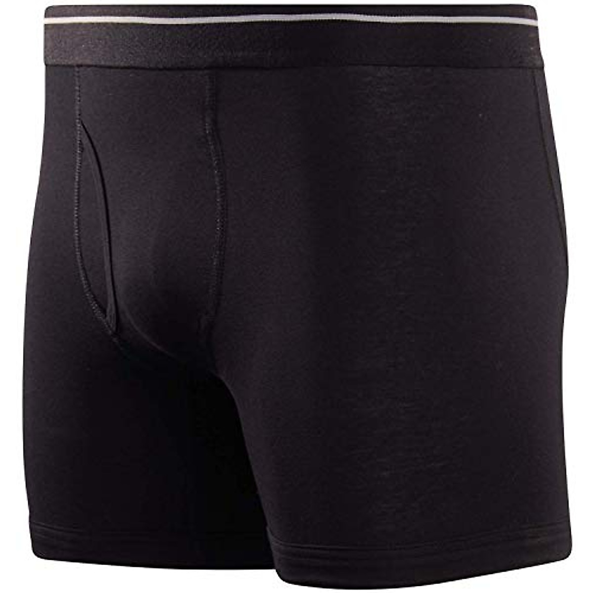 Members Mark Underwear - Stretch Boxer Briefs (5 Pack), Size Large, Black