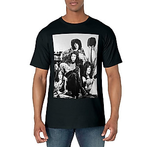 Queen Official Lampshade Promo B&W Vintage Photo T-Shirt