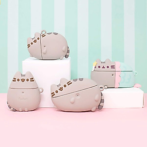 iFace x Pusheen Cute AirPods Pro Case - Pusheen The Cat Silicone Protective Cover [Carabiner Clip Included] [Wireless Charging Compatible] - Laying Down