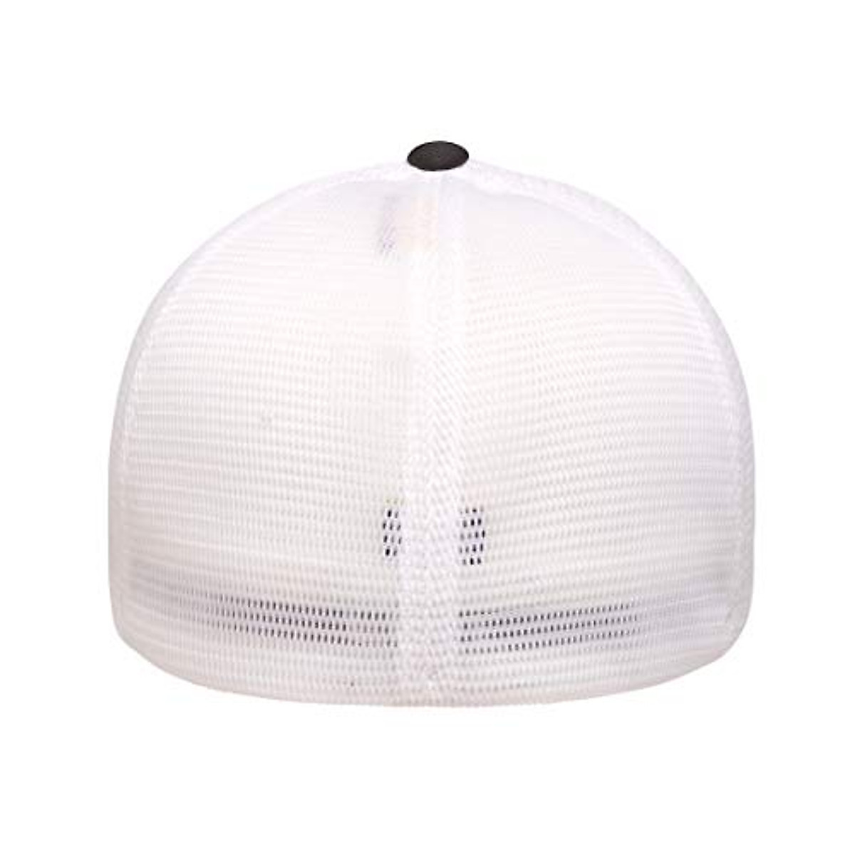 Flexfit Men's 360 Omnimesh Cap, Black/White, L/X-Large