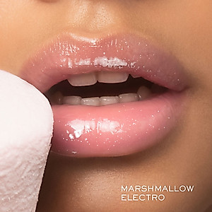 Lancôme Juicy Tubes Shine Lip Gloss - High Shine & Lasting Hydration - Vitamin E Enriched - 05 Marshmallow Electro (Sparkle)