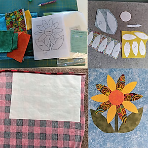 PLANTIONAL Medium Weight Fusible Bonding Web: 20 Sheets (8" x 12") Fusible Webbing for Fabric Applique DIY Crafts Supplies