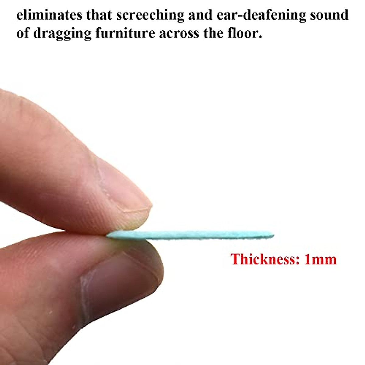 Auleswet 20mm Diameter Felt Circles Uniformly Pre-Cut Symmetrically Round Prevent Scuffs Easy Gluing Non-Woven Fabric Protect Pads Mixed Colour 80 PCS for Wax Sample Furniture Legs Halloween Costume