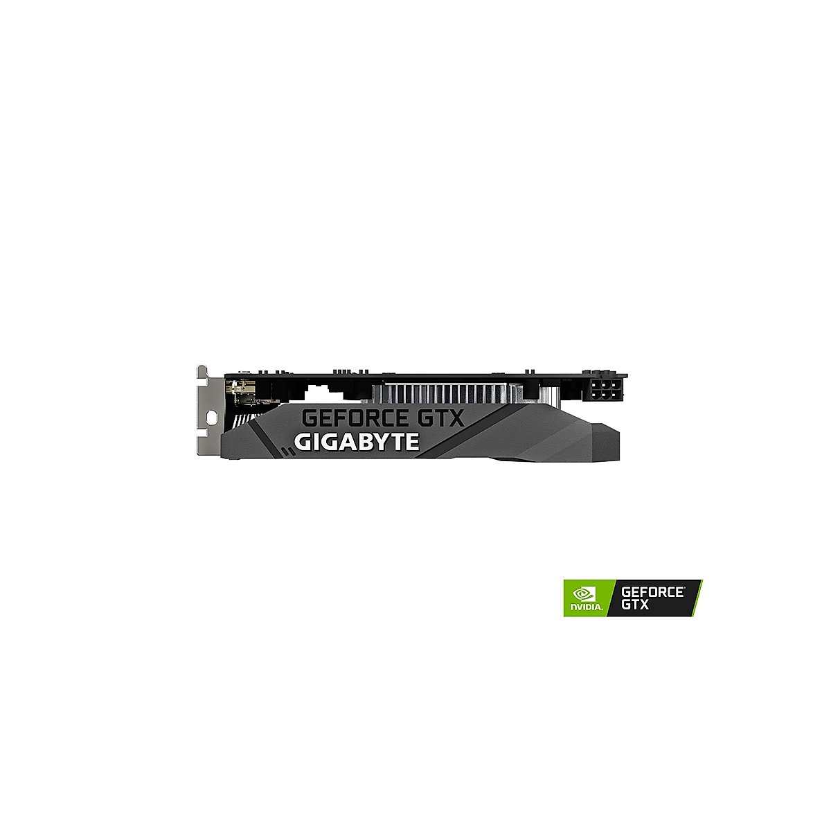 GIGABYTE GeForce GTX 1650 D6 OC 4G Graphics Card, 170mm Compact Size, 4GB 128-Bit GDDR6, GV-N1656OC-4GD REV2.0 Video Card