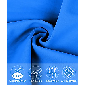 G Gradual Women's Sleeveless Golf Polo Shirts Tennis Quick Dry Collared Tank Tops V-Neck Polos for Women(Blue,XL)