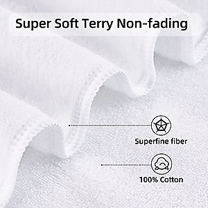 French Bulldog Hand Towels Set of 2, Super-Absorbent Soft Kitchen Fingertip Bath Towels for Bathroom Beach Gym Hotel Salon Spa Sport 27.5x15.7 Inch