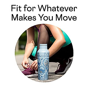 Corkcicle Disney Princess Cinderella Insulated Canteen Travel Water Bottle, Triple Insulated Stainless Steel, Keeps Beverages Cold for 25 Hours or Warm for 12 Hours, 20oz