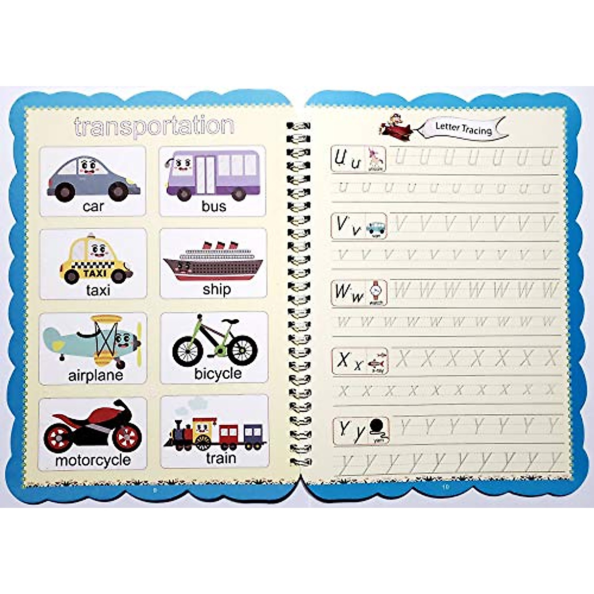 Handwriting Practice - Reusable Letter and Number Tracing Workbook