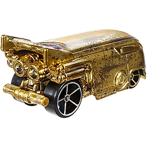 Hot Wheels Star Wars Rogue One Battle Damaged C-3P0 and R2-D2 Character Car (2-Pack)