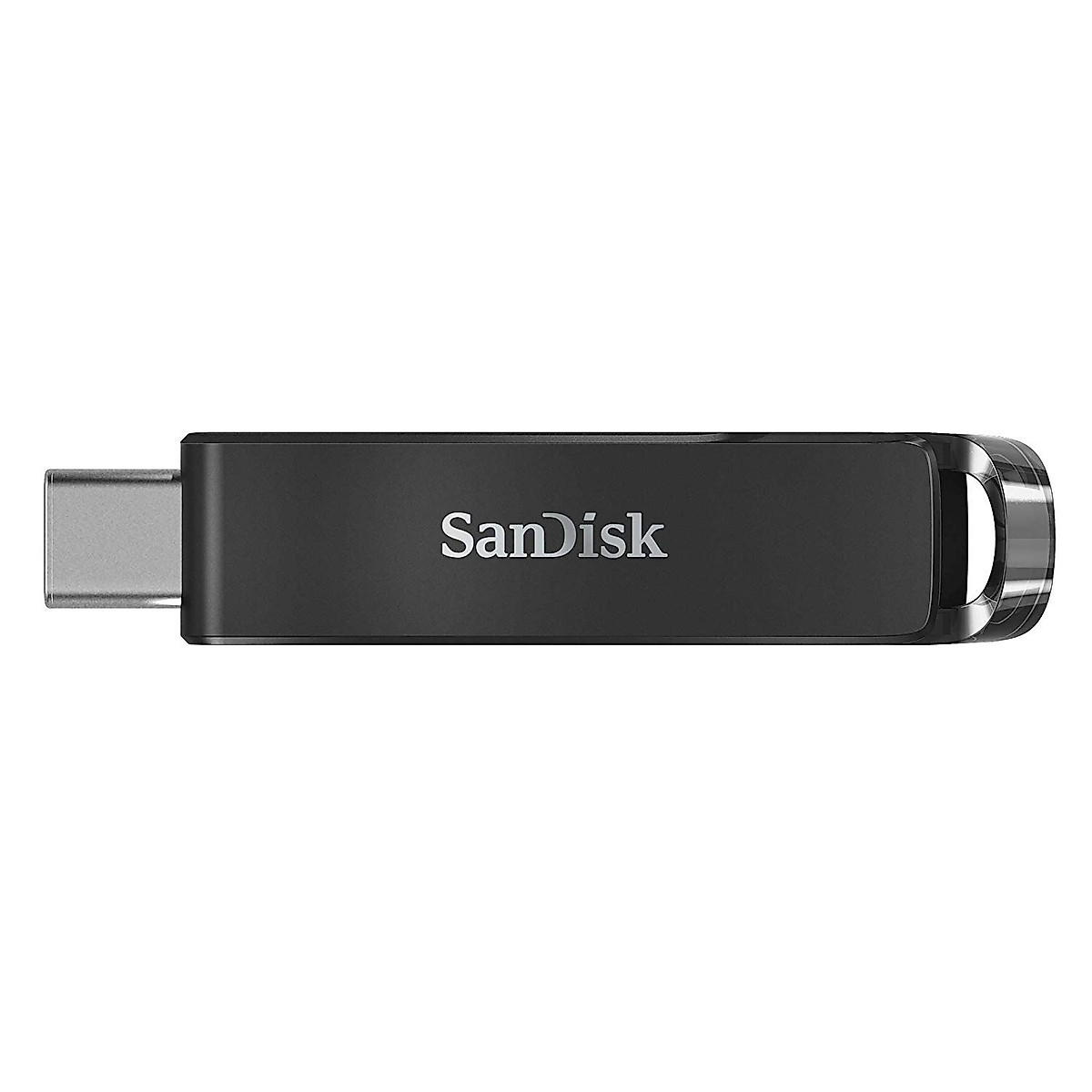 SanDisk Ultra USB Type-C Flash Drive 128GB (SDCZ460-128G-G46) Bundle with (1) Everything But Stromboli Lanyard