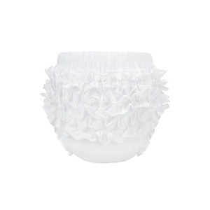 Century Star Baby Bloomers Ruffle Diaper Cover for Toddler Girls Newborn Toddler Kids Panties Bloomers Girl's Cotton Shorts A White 12-24 Months