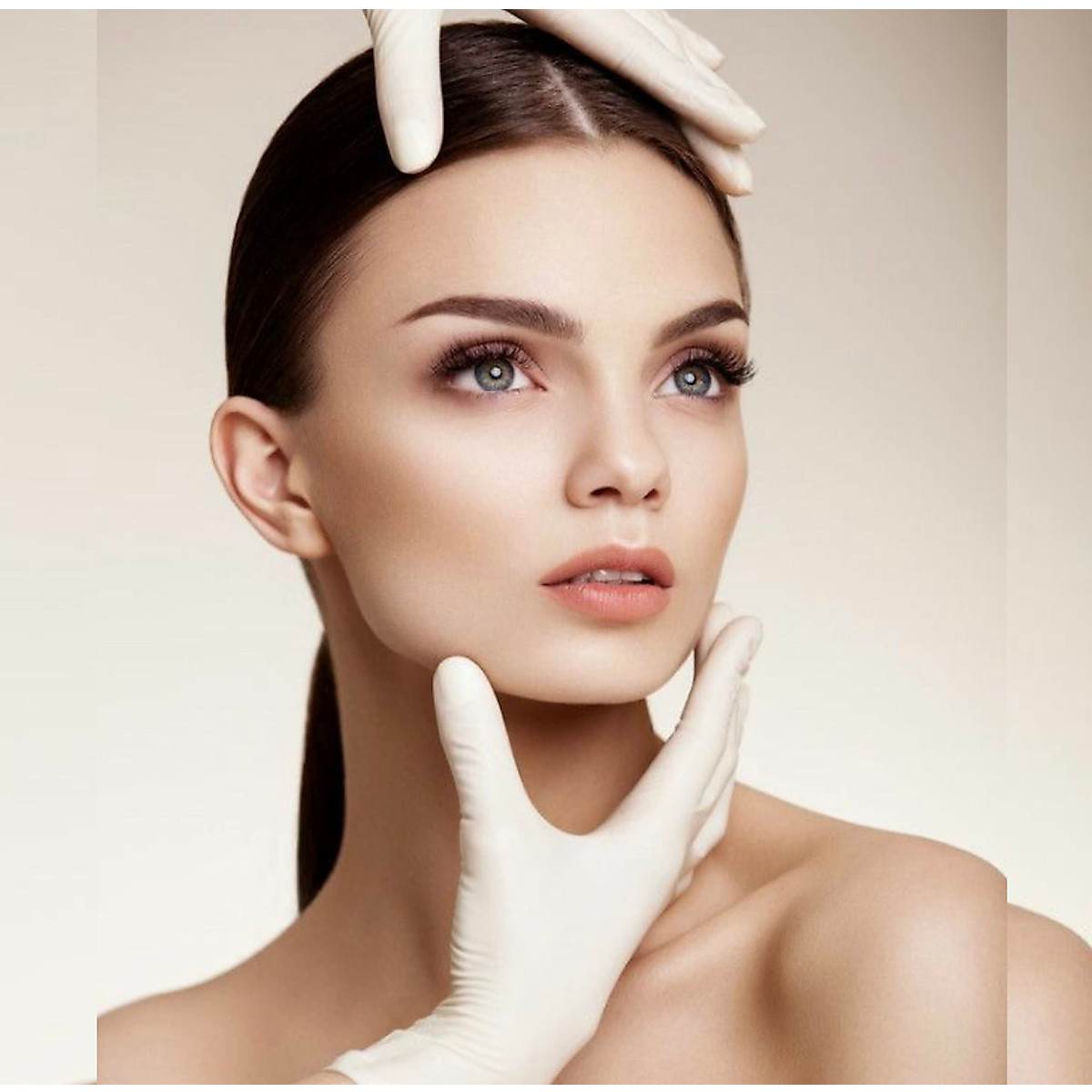 Powder-Free Rubber Gloves, Safe Gloves Disposable Latex Gloves Medium Non-Sterile for Mechanic, Cleaning, Kitchen... NOT for: Medical Gloves, Latex Free, Large, Nitrile Gloves Large & Vinyl Gloves