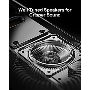 ULTIMEA 2.2ch Sound Bars for TV, 2-in-1 Separable TV Soundbar, 2 TV Speakers Sound Bar for Surround System, 32Inch PC Sound Bar Bluetooth 5.0/Optical/Aux/USB/HDMI Home Theater Soundbar, Wall Mountable