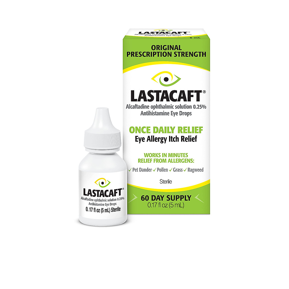 Lastacaft Eye Drops, (1 count)