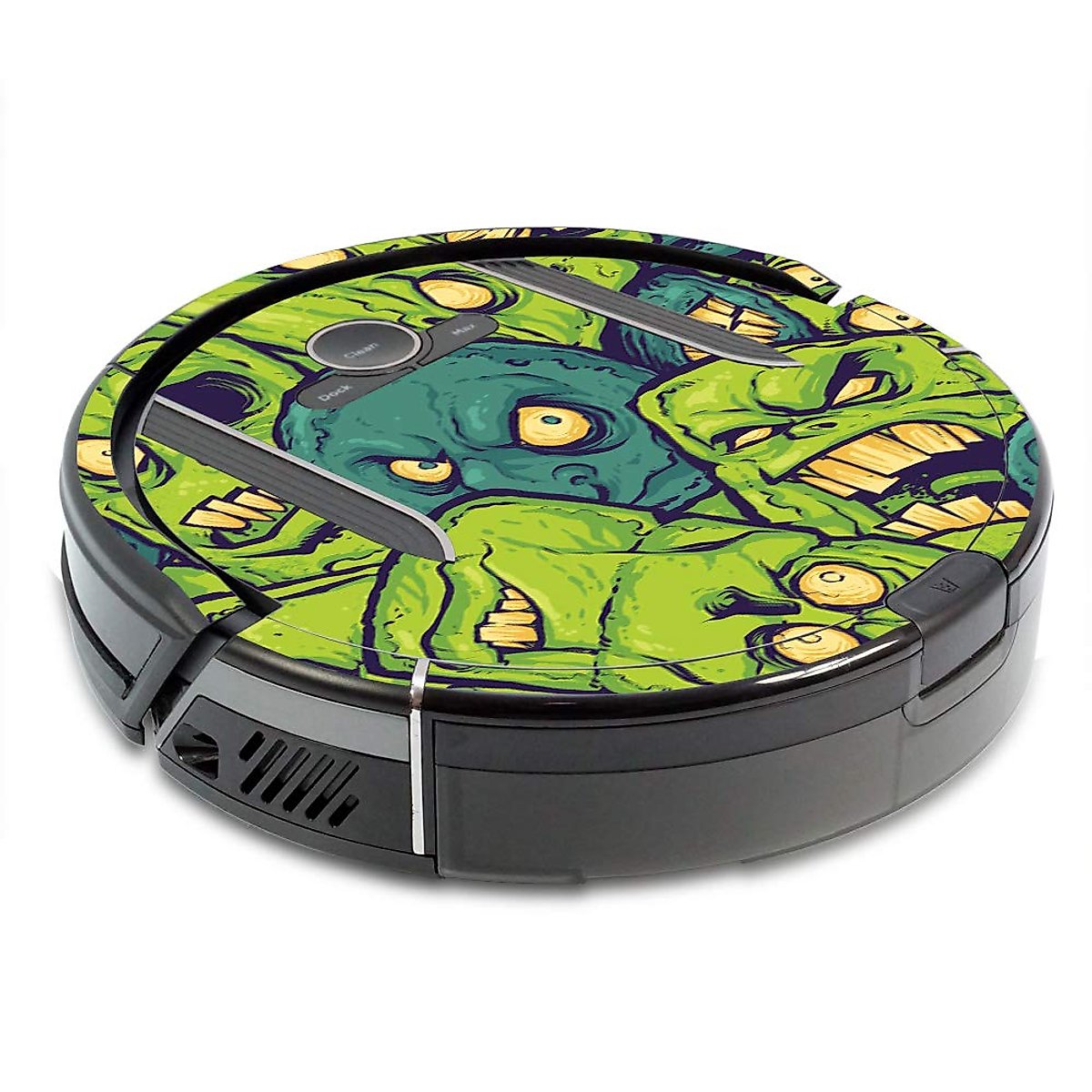 MightySkins Skin Compatible with Shark Ion Robot R85 Vacuum Minimum Coverage - Monster Pattern | Protective, Durable, and Unique Vinyl wrap Cover | Easy to Apply, Remove | Made in The USA