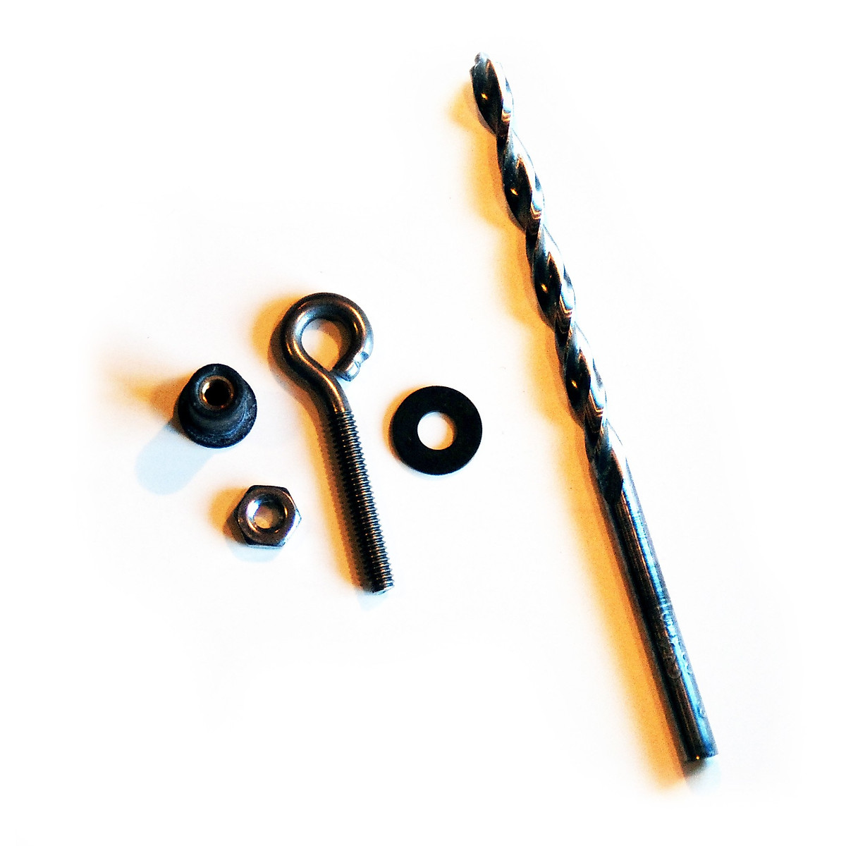 Kayalu Marine-Grade Stainless Steel Eyebolt Kit for Kayalite® Kayak Light, Kayacam® Camera Mount, Kayapod® Brinno Gardenwatchcam Mount and Kayaball® Universal Device Mount.