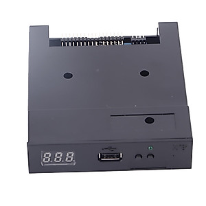 USB Emulator,5V DC 3.5" Floppy Disk Drive with 1.44MB Capacity USB Portable External Solid State for Musical Keyboad