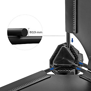 SONGMICS Plastic Connectors for DIY Wire Cube Storage Unit, 20 Pieces, ABS Connector with 8 Slots, Black AULPC0B20