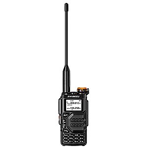 ANYSECU UV-K5 200Ch 5W Air Band Walkie Talkie UHF VHF DTMF FM Scrambler NOAA Weather