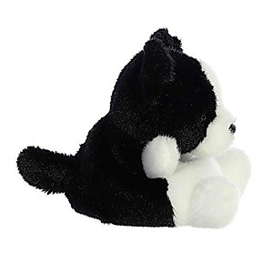 Aurora® Adorable Palm Pals™ Brody Collie™ Stuffed Animal - Pocket-Sized Play - Collectable Fun - Black 5 Inches
