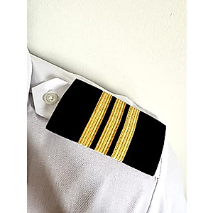Pilot Epaulettes (Gold 3 Stripes)