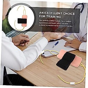 ULTECHNOVO Skin Model Mannequin Maniquin Venipuncture Practice Pad Wearable Iv Practice Trainer Kit Venipuncture Injection Model Injection Training Pad Injection Practice Model Artificial