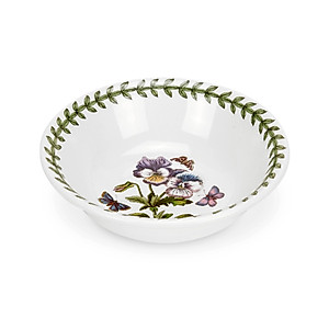 Portmeirion Botanic Garden Mini Bowl | Set of 6 Bowls with Assorted Motifs | 5 Inch | Made from Fine Earthenware | Microwave and Dishwasher Safe | Made in England