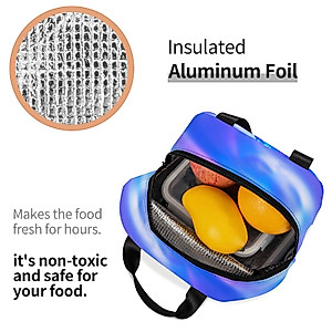 Xmednwp Cartoon Lunch Box Anime Lunch Bag Reusable Insulated Large Capacity Lunch Bag for Boys Girls School Gift