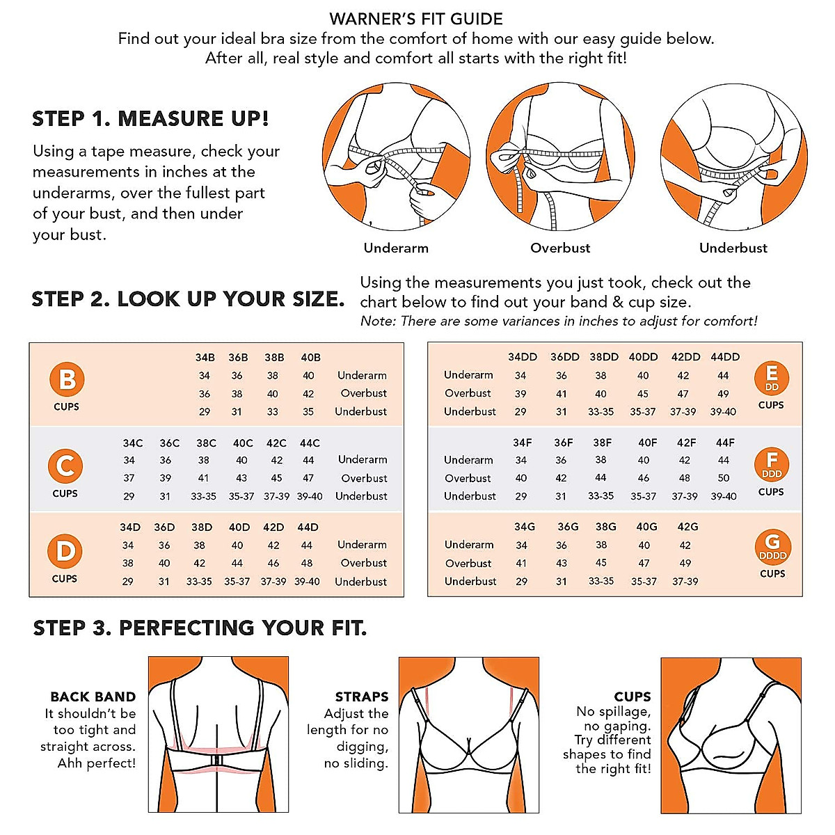 Warner's Women's Cloud 9 Super Soft Wireless Lightly Lined Comfort Bra 1269, White, 36B