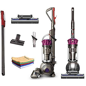 Flagship Dyson Ball Multi Floor Upright Vacuum Cleaner:High Performance, HEPA Filter, Bagless Height Adjustment, Strong Suction, Telescopic,Self Propelled, Rotating Brush +Hubxcel one Microfiber Cloth