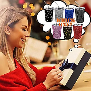 Bling Diamond Straw Cup,17oz Stainless Steel Thermal Bottle,Vacuum Double Wall Insulated Cup Glitter Water Bottle,Bling Cup, Leak-Proof Insulated Coffee Cup for Gym Fitness Travel Office Use（Red）