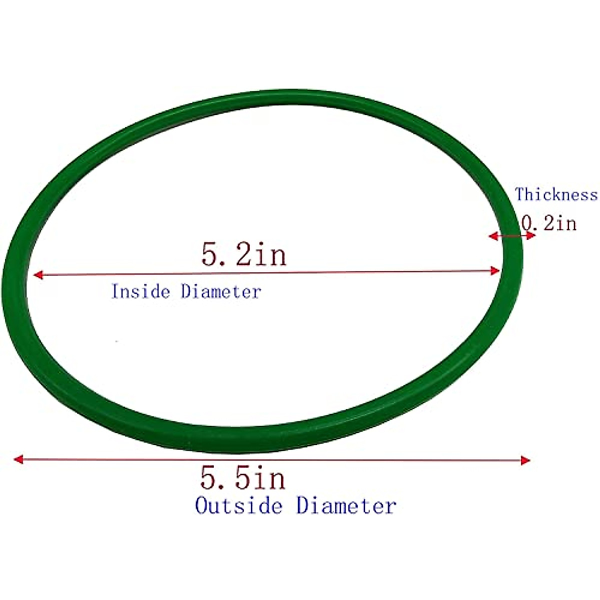 CLX200K O-Ring for Hayward Pool Chlorinator Chemical Feeder Lid CL200 & CL220 (8-Pcs)