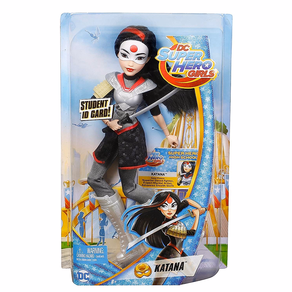 Mattel DC Super Hero Girls Katana Action Figure Doll