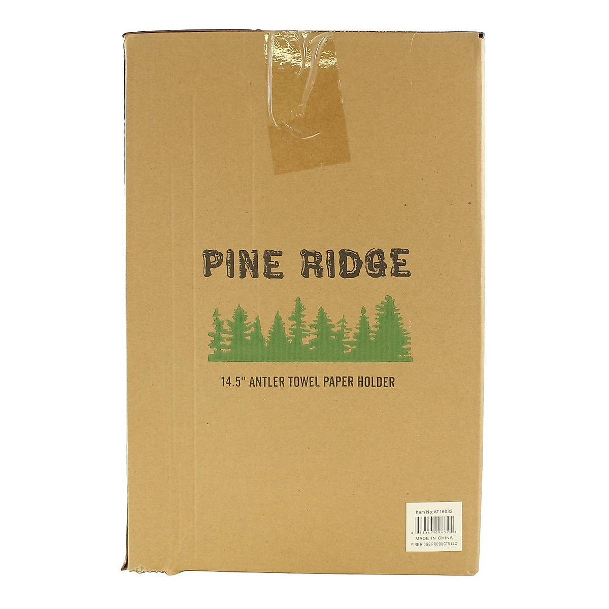 Pine Ridge 14.5" Updated countertop Antler Paper Towel Holder - Antler Collection, Rustic Design Magnetic Base Towel Holder for Home, Hunting Cabin and Lodge