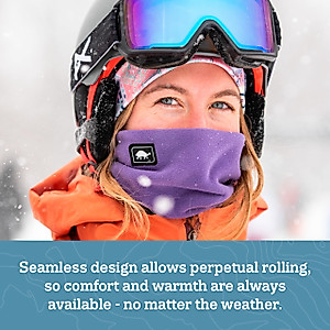 Original Turtle Fur Fleece The Turtle's Neck Warmer, Black