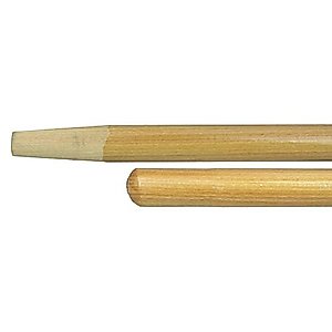 WEILER 44573 54" Hardwood Handle, Tapered Wood Tip, 1-1/8" Diameter, Made in The USA (Pack of 12)
